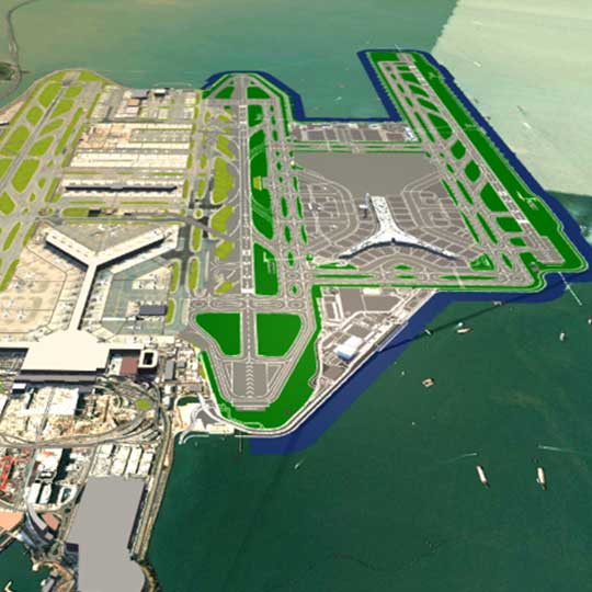 Airfield infrastructure design for three-runway system at Hong Kong ...